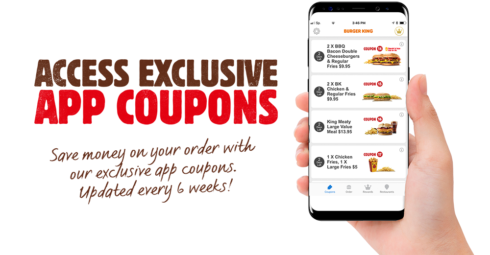 BURGER KING® The official Burger King App is here